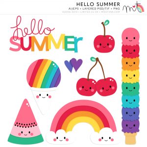 NEW – HELLO SUMMER + FREE CU PATTERNS • Miss Tiina · Tina Raparanta