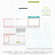 60 FREE Printable Journal Cards • Miss Tiina