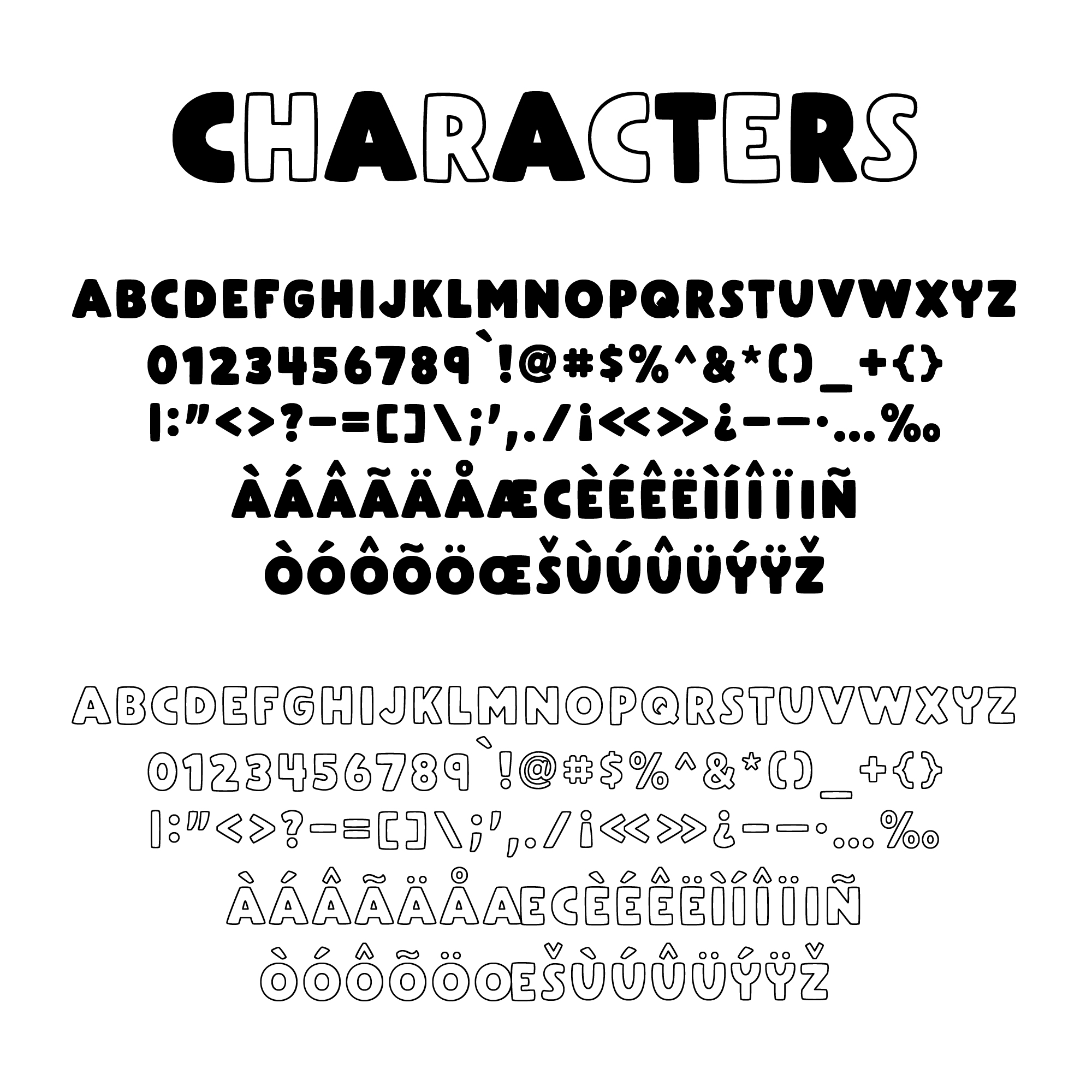 MTF Spotgirl Bubble • Miss Tiina Fonts