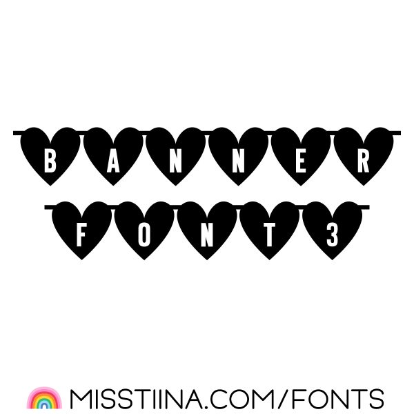 free fonts • Miss Tiina Fonts