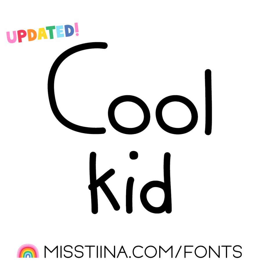 UPDATED FONTS!! • Miss Tiina Fonts