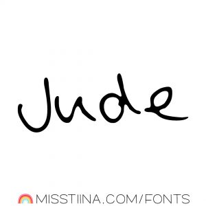 your font • Miss Tiina Fonts