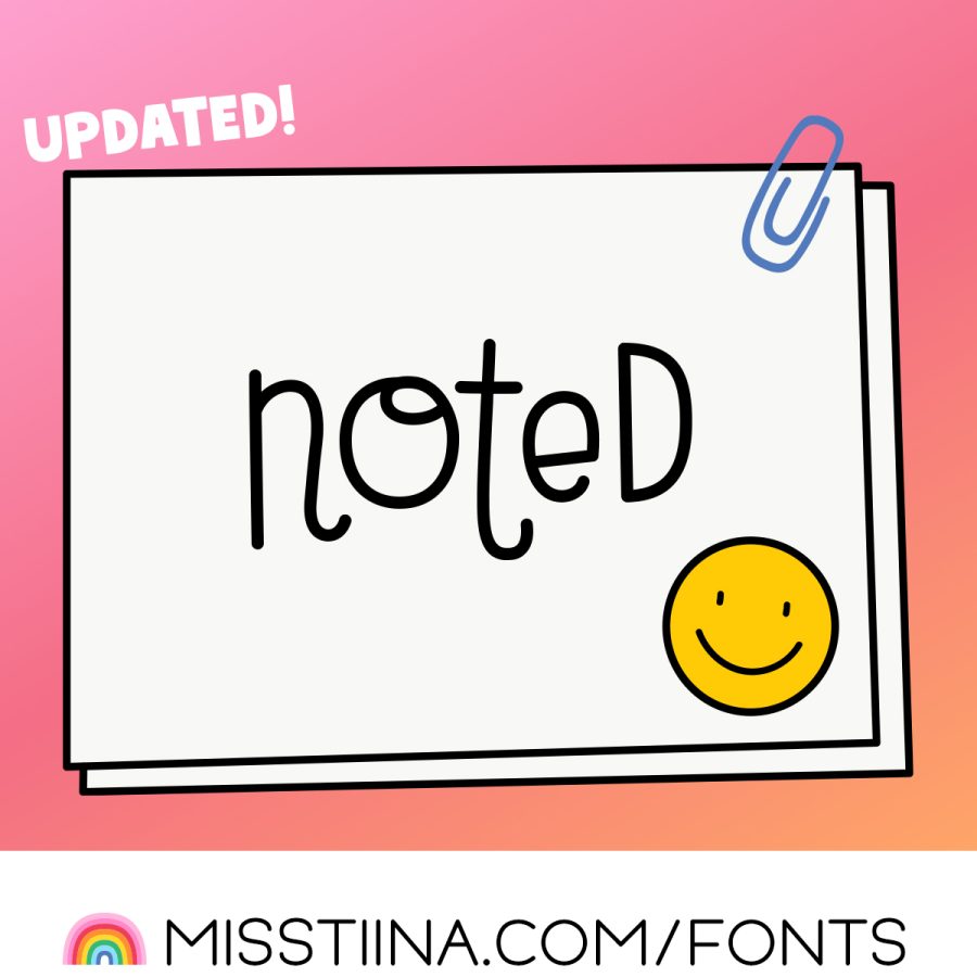 illustrated fonts • Miss Tiina Fonts