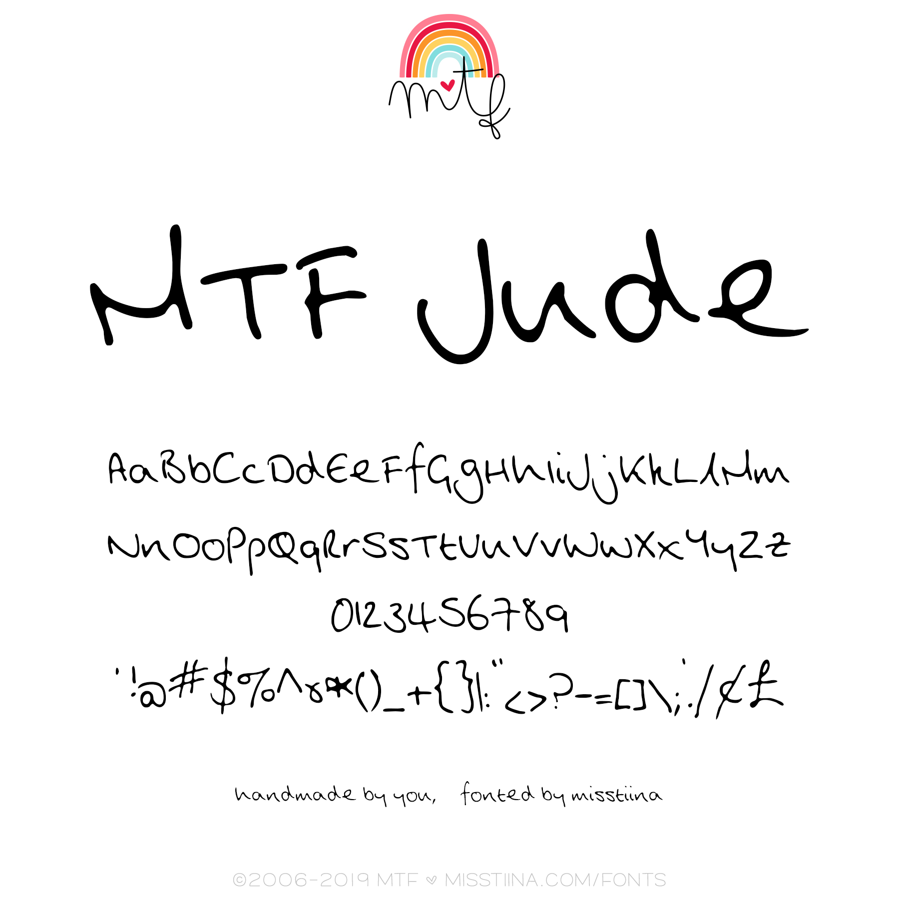 MTF Jude – Miss Tiina Fonts