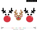 Miss Tiina + SVG Cutting Files + Reindeer Family Collection SVG